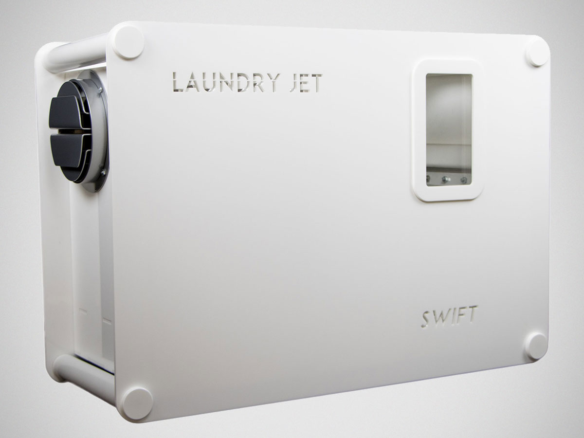 Vacuum Powered Laundry Chute Sucks Laundry From Multiple Rooms And ...