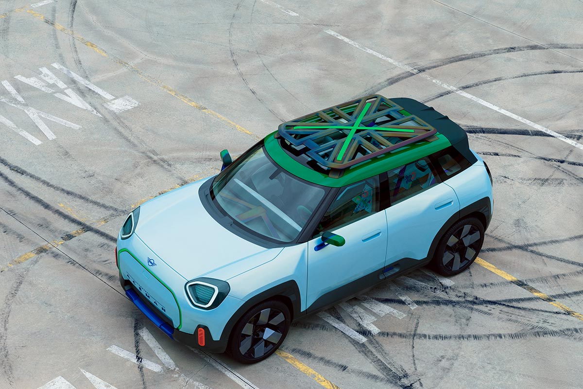 This Is MINI Concept Aceman, MINI’s First All-electric Crossover