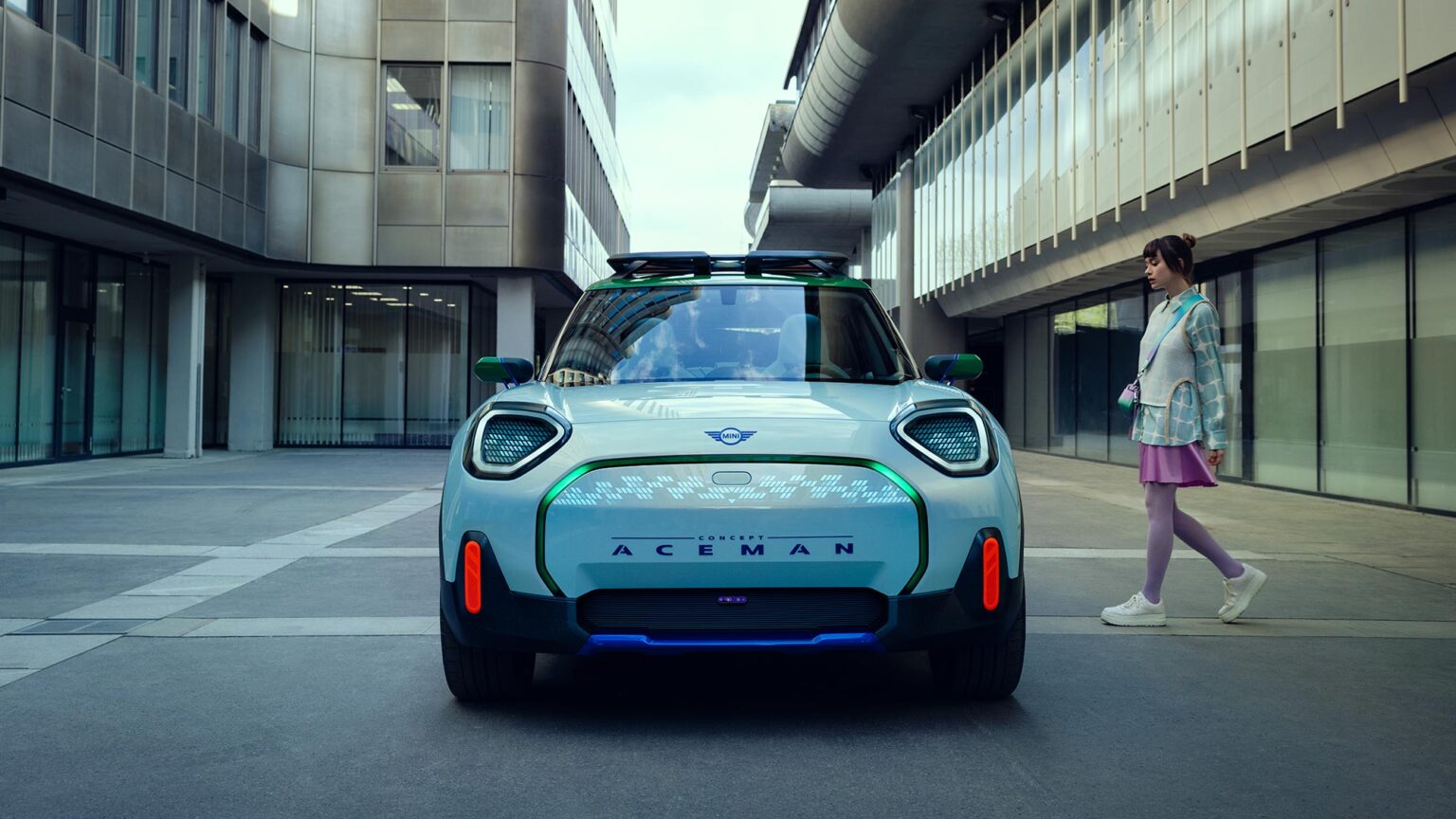 This Is MINI Concept Aceman, MINI’s First All-electric Crossover