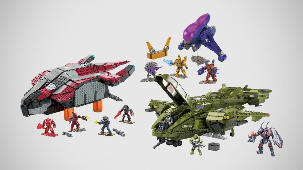 New Mega + Halo Building Sets Are Inspired By Halo Infinite