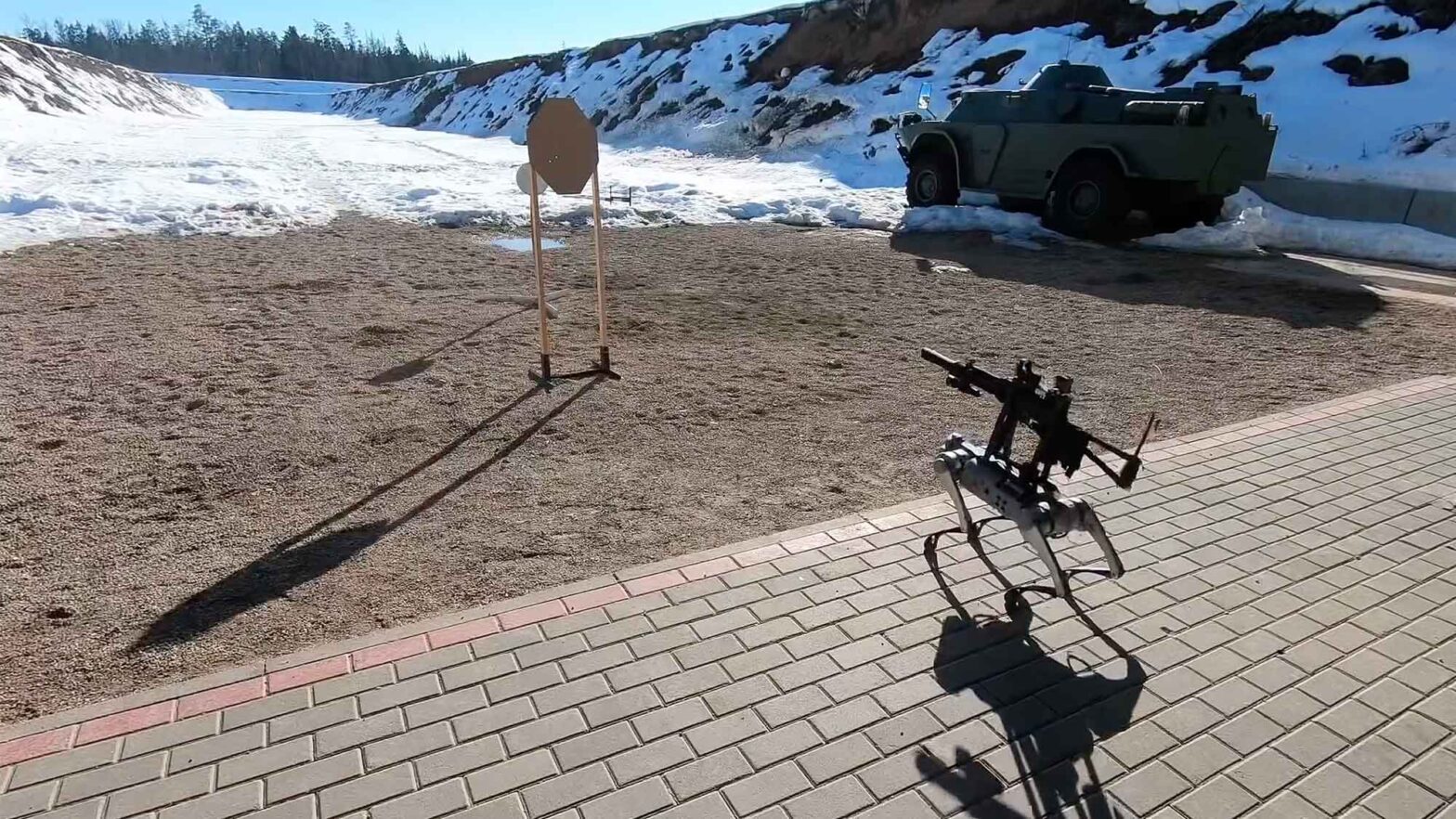 Robot Dog Armed With Submachine Gun Is Stuff Nightmares Are Made Of