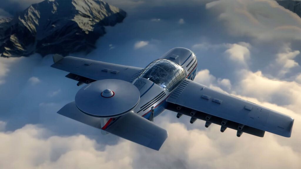 Sky Cruise Is An Enormous Nuclear-power Flying Hotel Concept