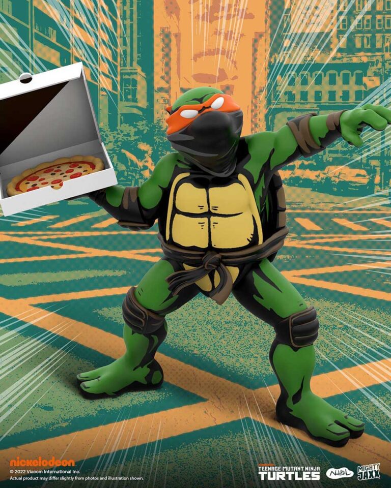 Teenage Mutant Ninja Turtles: Food Fight Vinyl Figure By NDIKOL