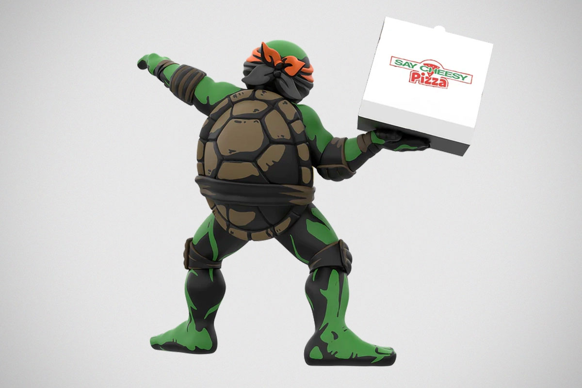 Teenage Mutant Ninja Turtles: Food Fight Vinyl Figure By NDIKOL