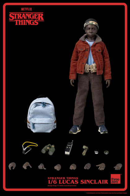 Lucas Sinclair Joins ThreeZero’s Stranger Things 1/6 Scale Collectible ...