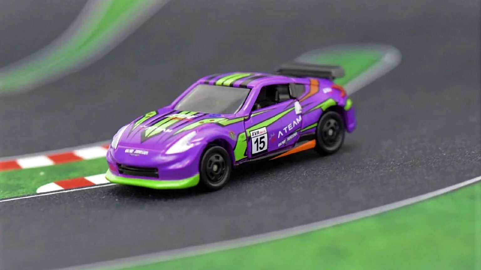 Tomica Evangelion Racing EVA RT Unit 1 Z34 Die-cast Toy Car