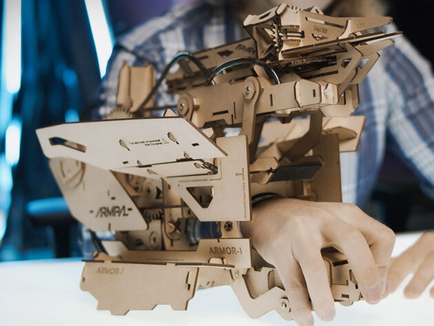 This Wooden Kit Lets You Build A Wearable Toy That Deploys Weapon Like ...