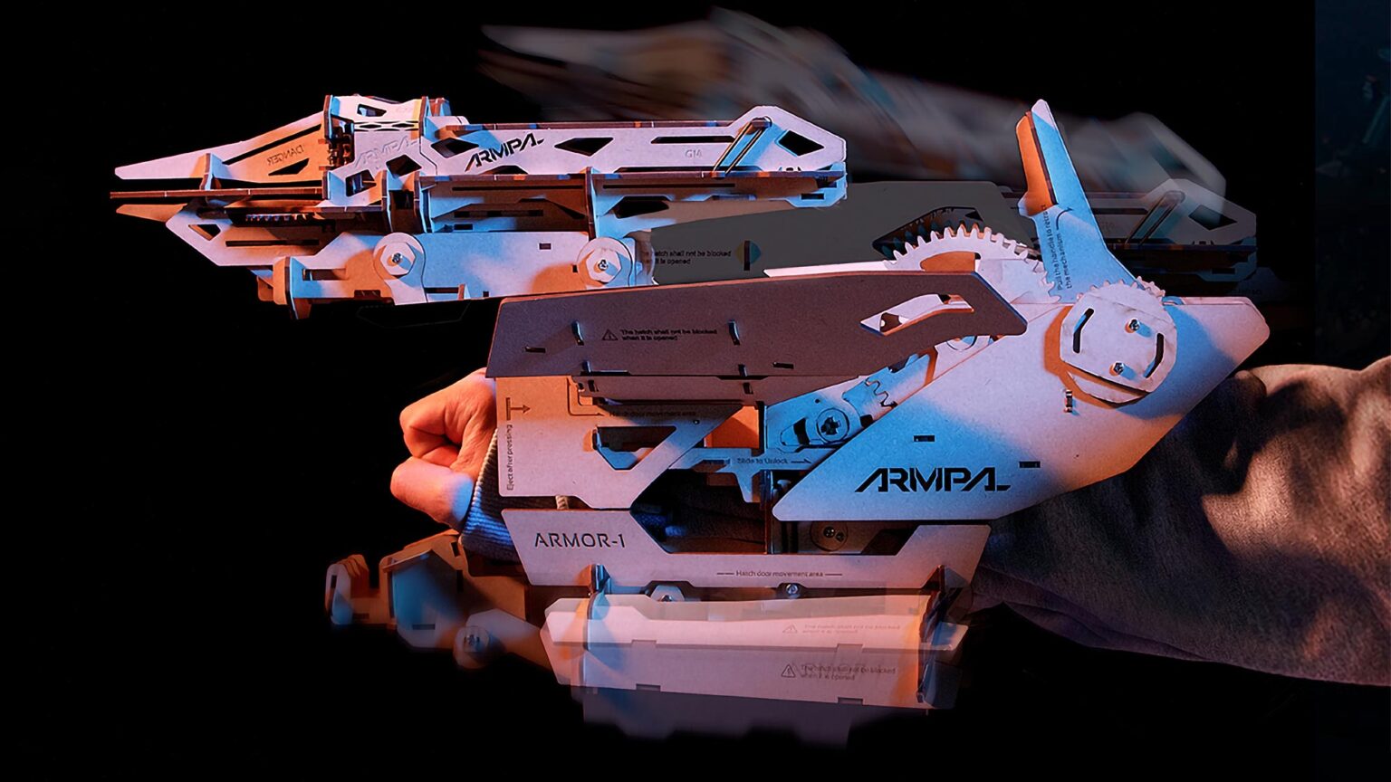 This Wooden Kit Lets You Build A Wearable Toy That Deploys Weapon Like ...