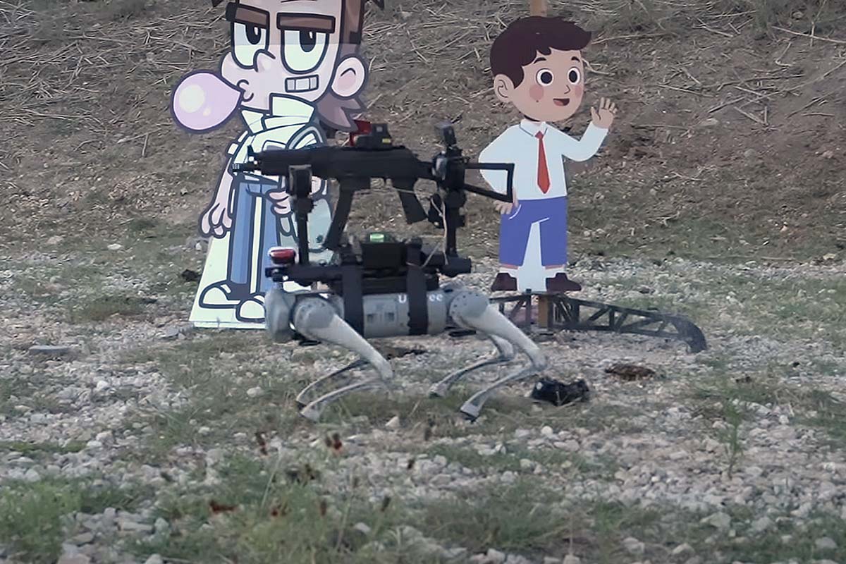 Another Person Strapped A Submachine Gun On A Robot Dog, This Time It's ...