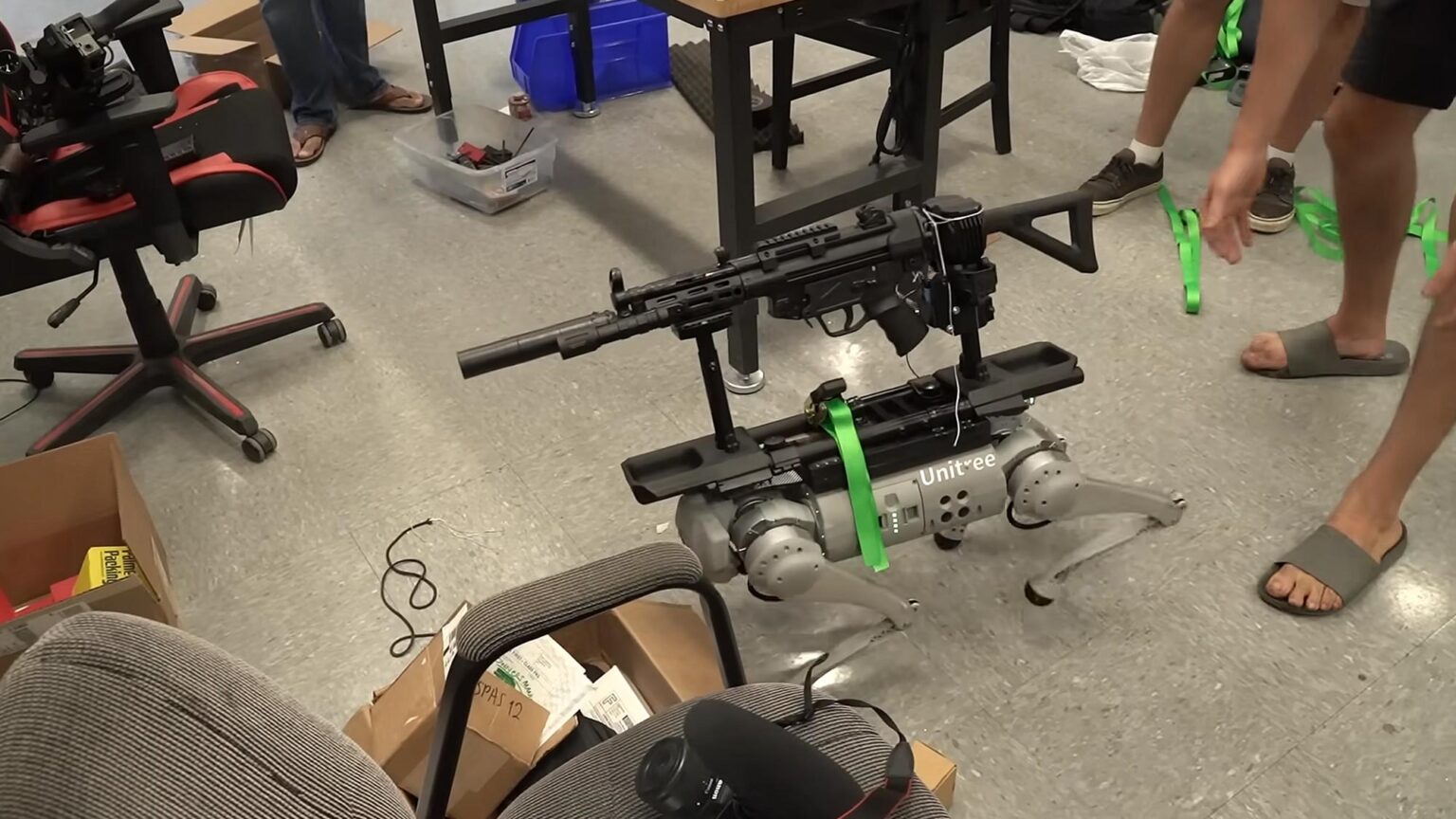 Another Person Strapped A Submachine Gun On A Robot Dog, This Time It's ...