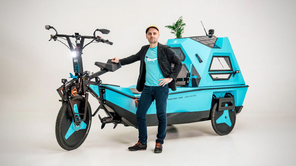 Z-Triton 2.0 Amphibious Trike Camper Is Now Available To Order