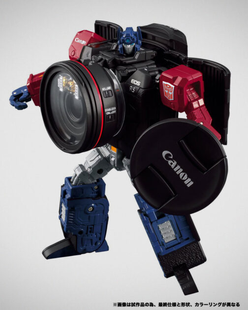 Canon x Transformers: Optimus Prime And Reflector Transforms Into Canon ...