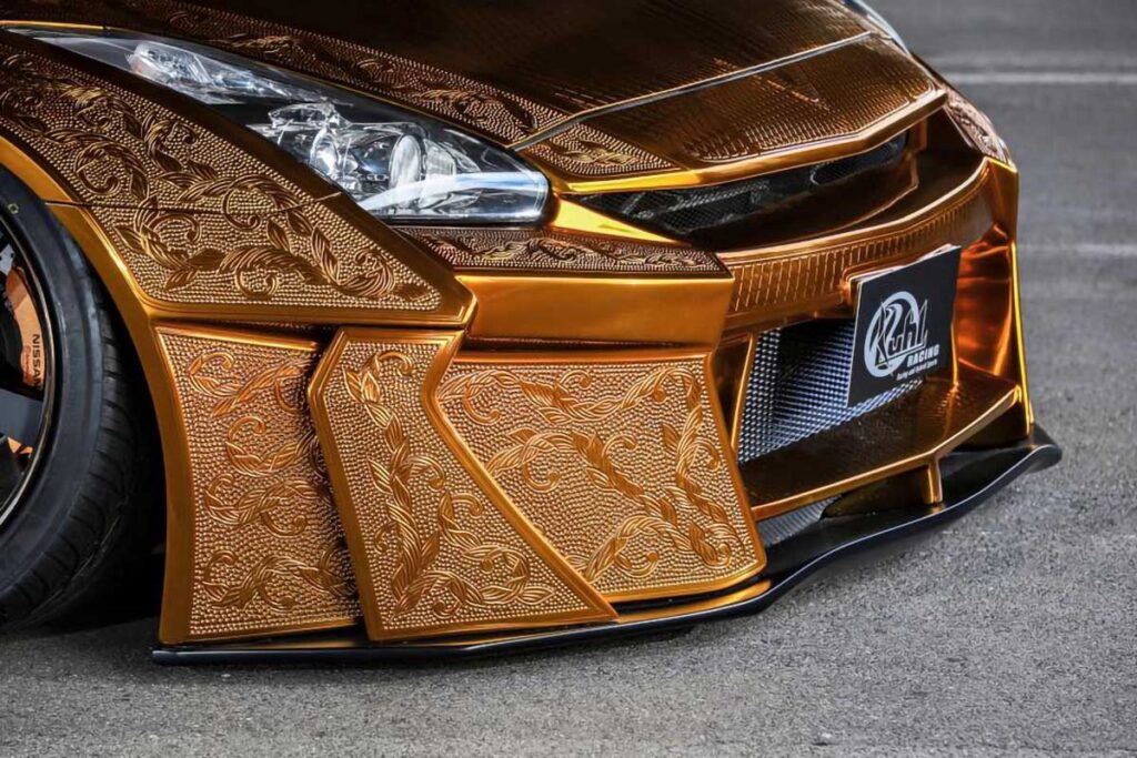 Once Upon A Time, There Was A Golden R35 Nissan GT-R Covered In ...