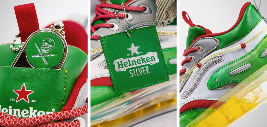 Heineken Heinekicks Is A Pair Of Custom Kicks With Beer Injected Into ...