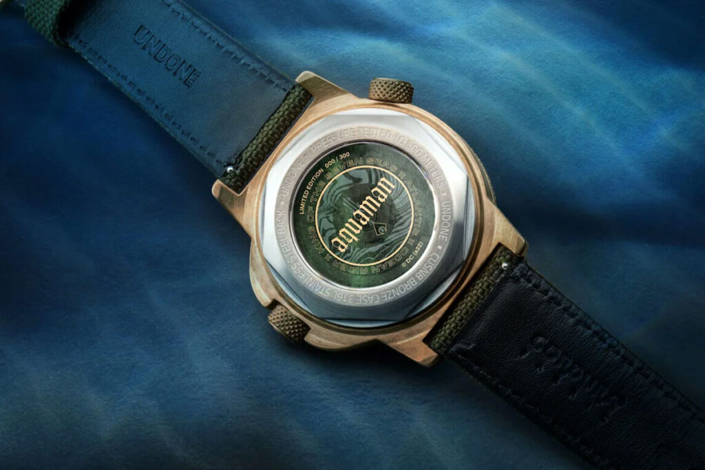 Fittingly, This Aquaman Wristwatch From Undone Is A Diving Watch