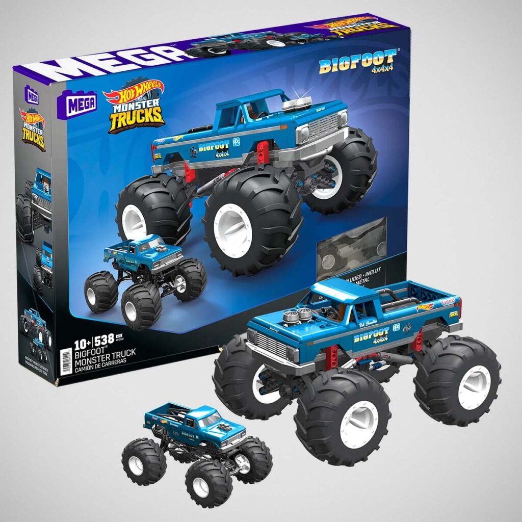 Buildable Versions Of Hot Wheels Muscle Bound, Mod Rod, And Bigfoot ...
