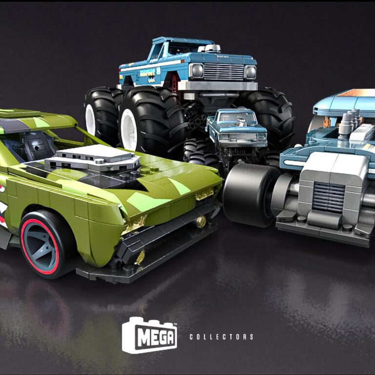 Buildable Versions Of Hot Wheels Muscle Bound, Mod Rod, And Bigfoot ...