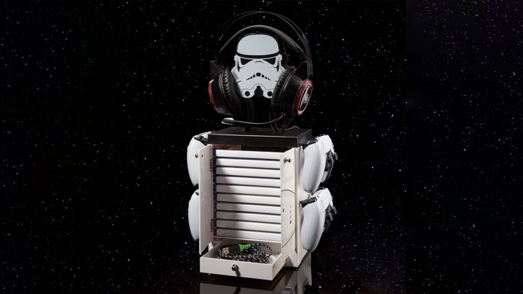 This Stormtrooper Gaming Locker Will Keep Your Console Games And ...