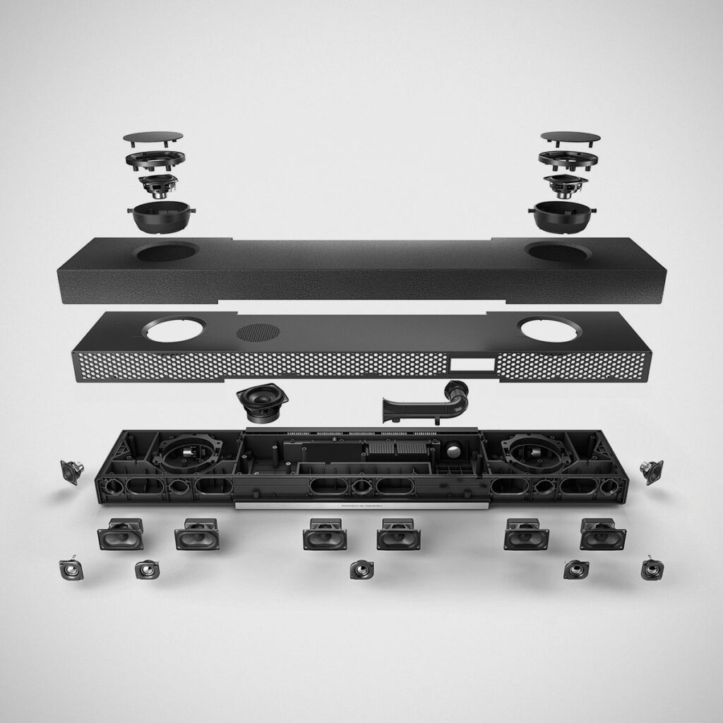 Porsche Design PDB90 Soundbar Has Dolby Atmos And Rotating Upfiring ...
