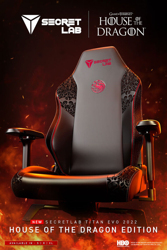 Of Course There Is A Secretlab House Of The Dragon Edition Gaming Chair