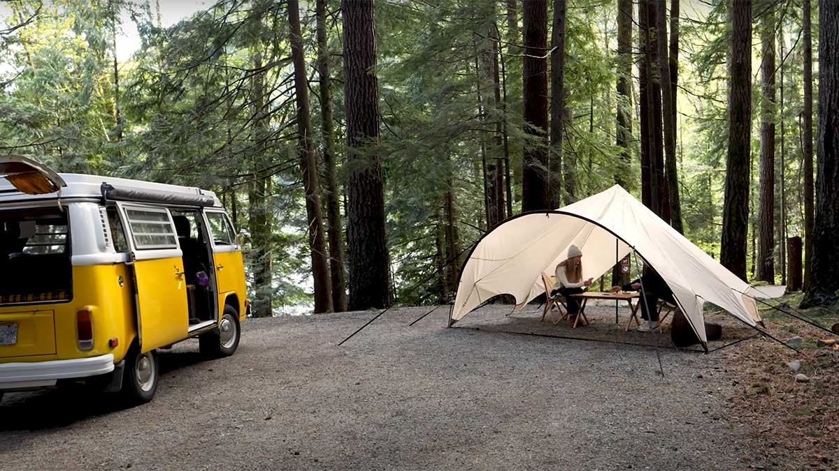 This Is The Shelter By Cinch, The Camping Tarp, Reimagined