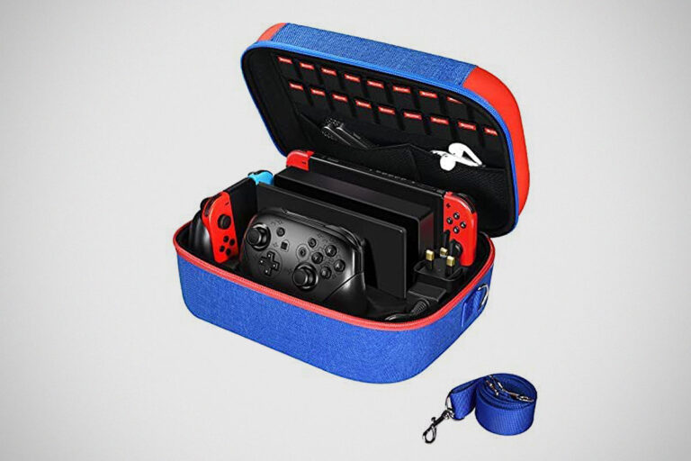 iVoler Mario Nintendo Switch Deluxe Travel Carrying Case: It Wears A ...