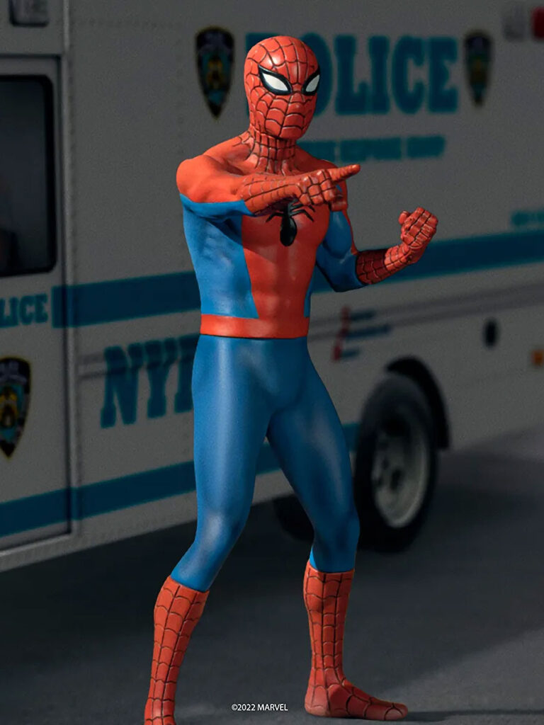 Most Memed 60s Spider-Man Scene Now Has Its Own 1/10 Scale Statue