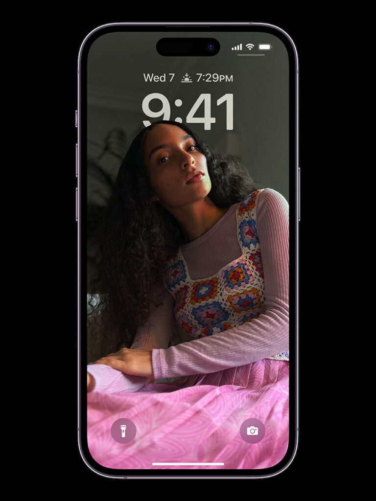 Apple iPhone 14 Pro and iPhone 14 Pro Max Has A Front Camera Cutout ...