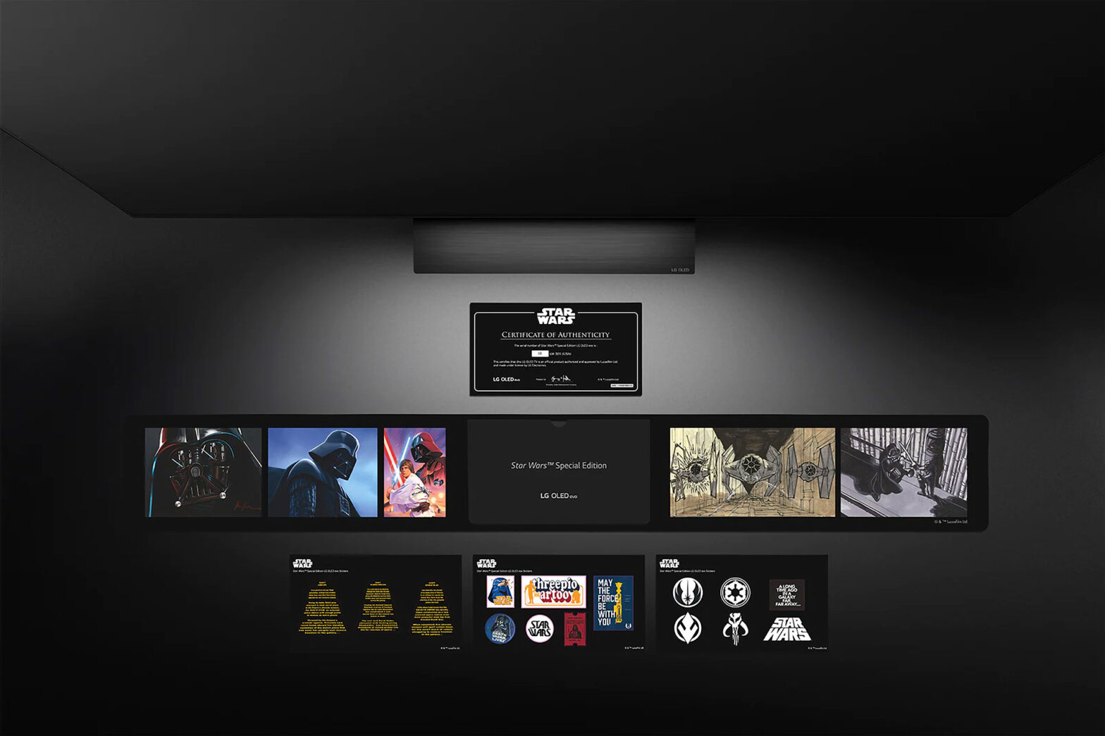 LG Star Wars Special Edition TV - Hear Darth Vader Breathing Whenever ...