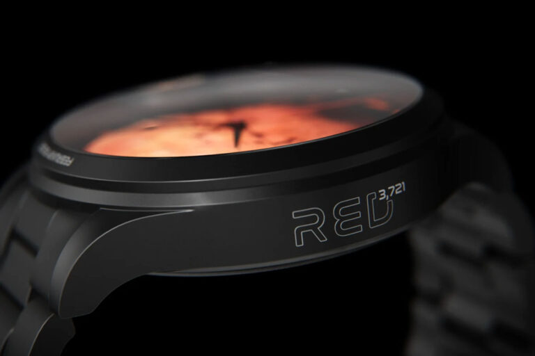 NASA x Interstellar Red 3.721 Watch Contains Actual Bits From Mars ...