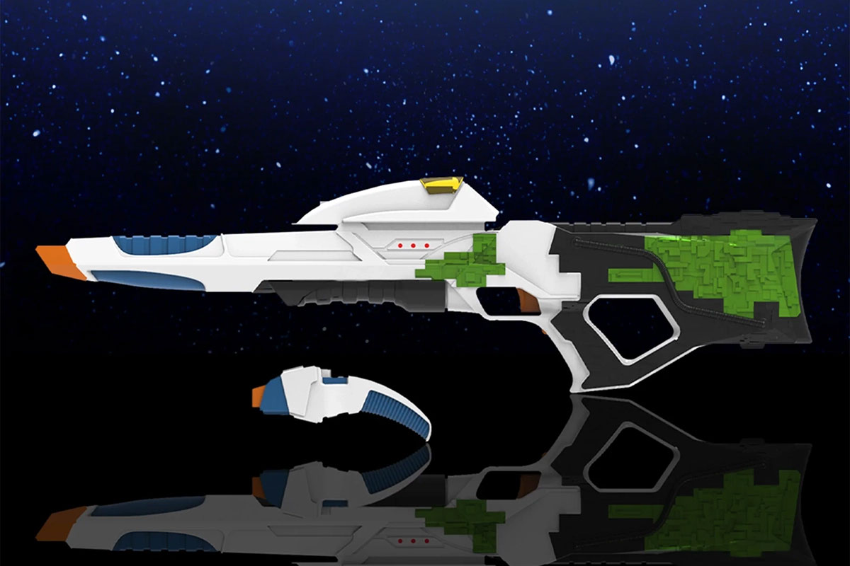 NERF LMTD Star Trek Starfleet Type 3 And Type 2 Phaser Blasters