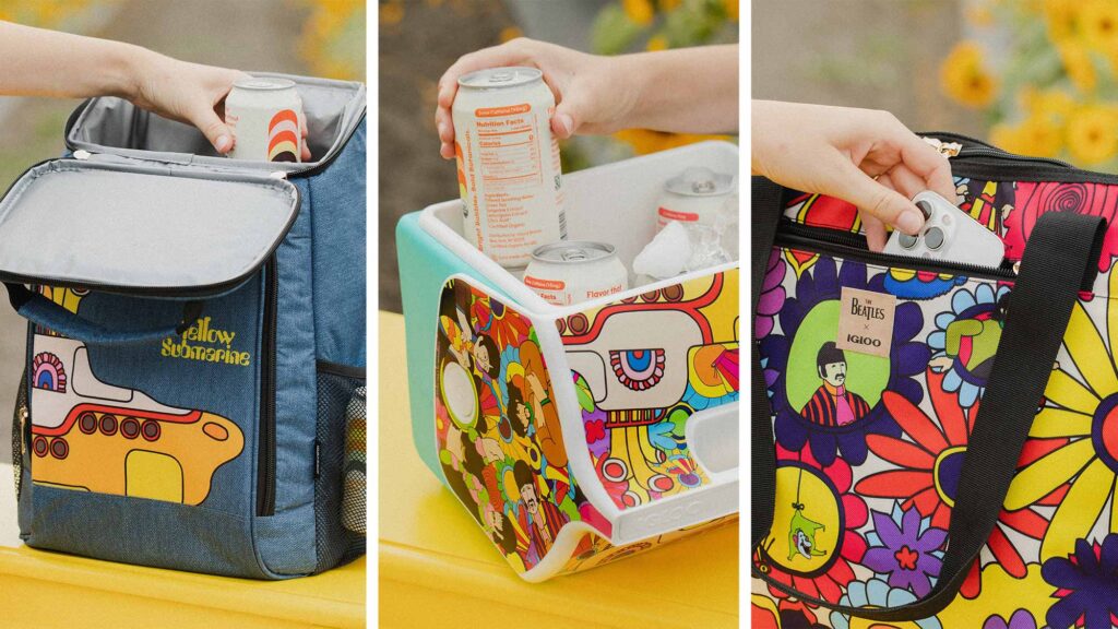 New Igloo Coolers The Beatles Coolers And Cooler With Built-in Speakers