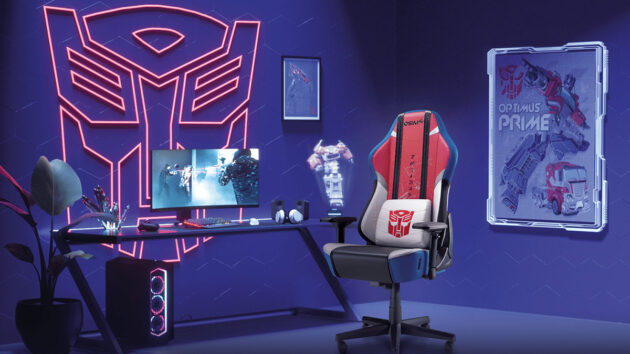 OSIM Introduces Officially Licensed Transformers Gaming Massage Chairs