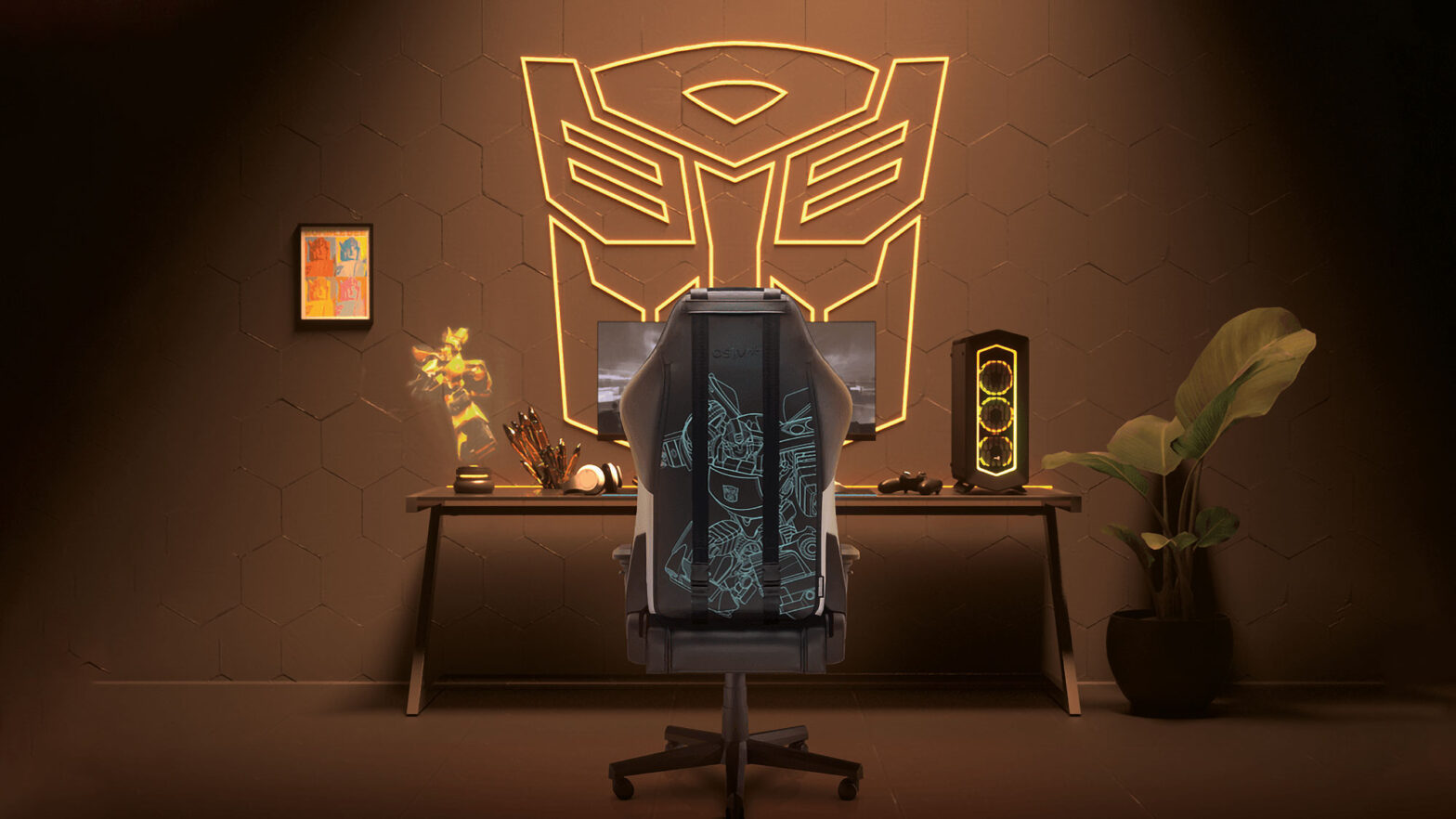 OSIM Introduces Officially Licensed Transformers Gaming Massage Chairs