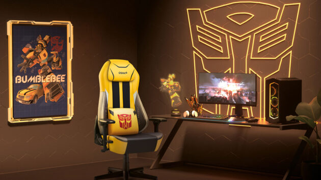 OSIM Introduces Officially Licensed Transformers Gaming Massage Chairs