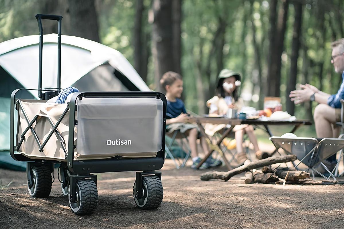 Outisan e-Wagon Is The Wagon Equivalent Of Pedal Assist Bicycles
