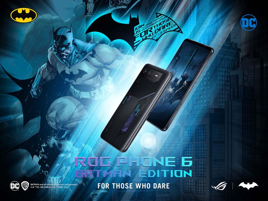 ROG Phone 6 Batman Edition Comes With A USB-powered Bat-Signal Projector!