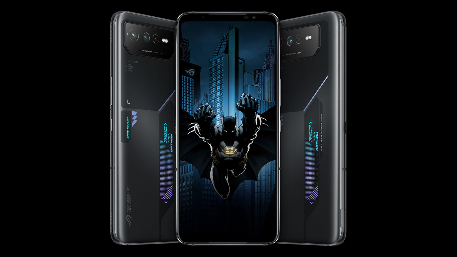 ROG Phone 6 Batman Edition Comes With A USB-powered Bat-Signal Projector!