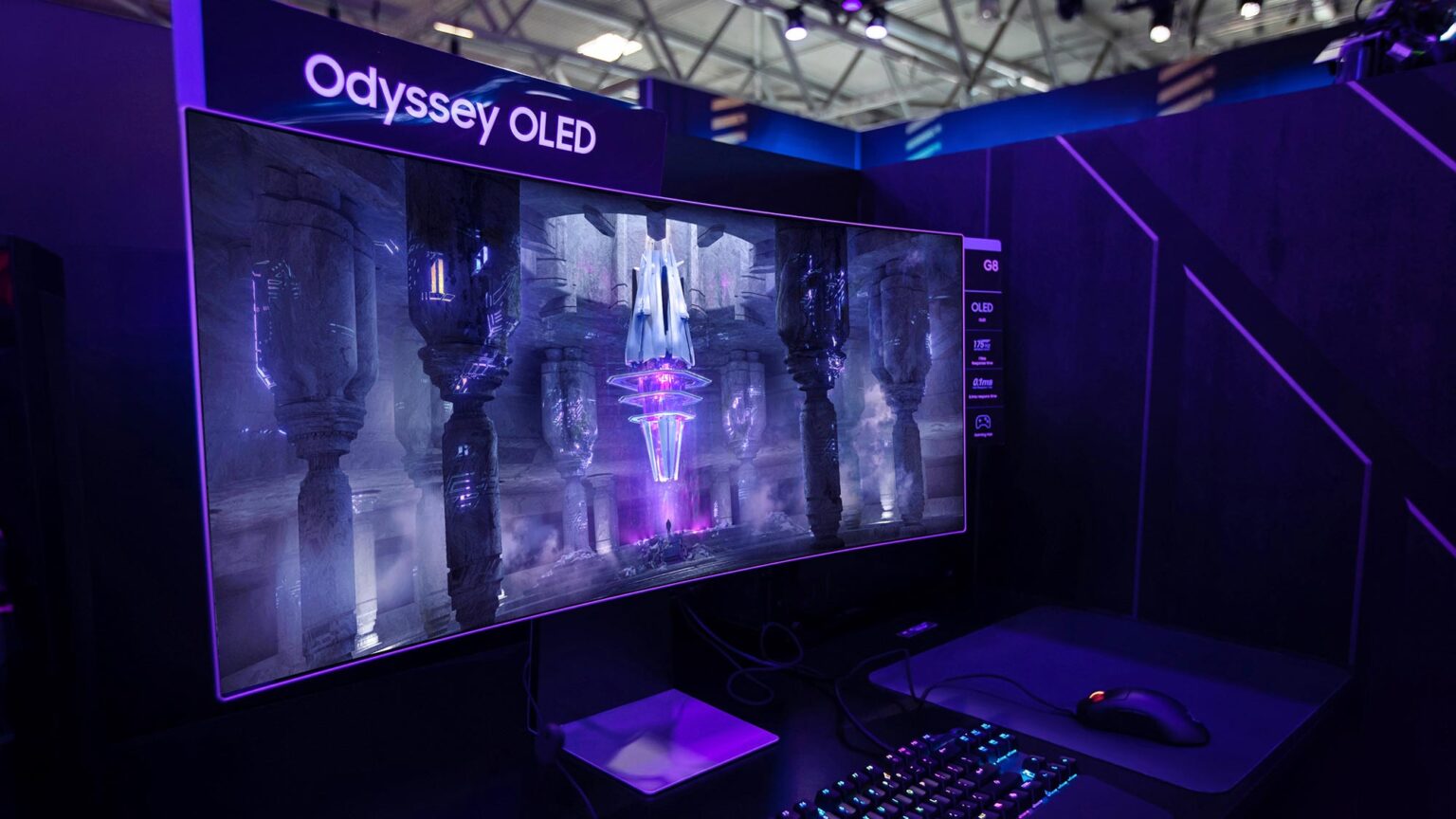 Samsung Odyssey OLED G8 Monitor Is A Streaming Media Player Too