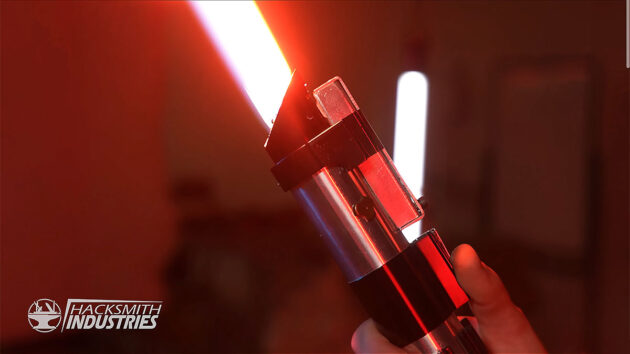 The Hacksmith Built A Lightsaber Again, This Time It Is Even Closer To ...