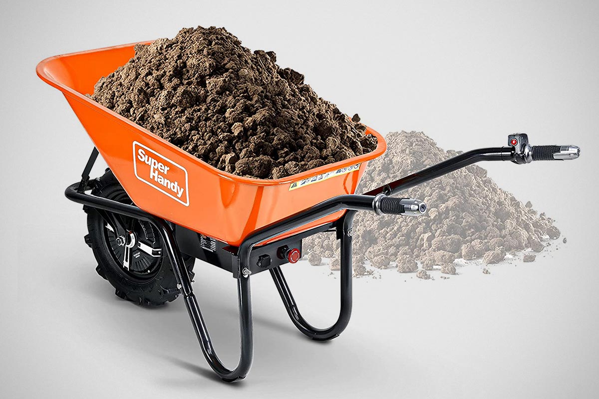 Why Pushes Wheelbarrows When There Are Electric-powered Wheelbarrows?