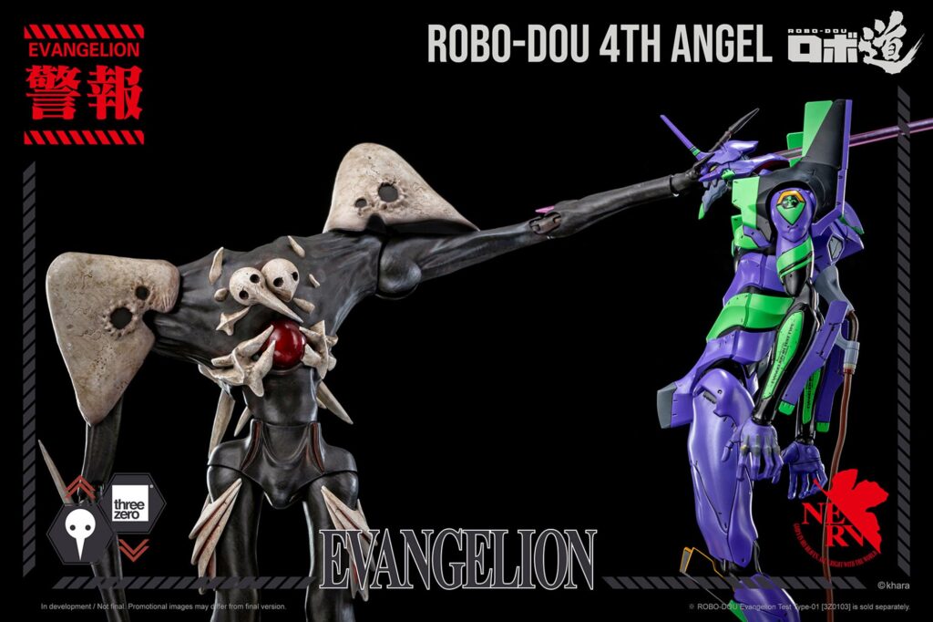 ThreeZero Evangelion ROBO-DOU 4th Angel 10-inch Collectible Figure