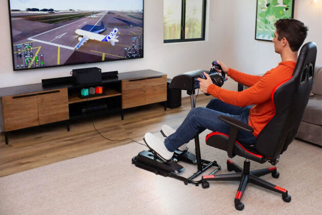 VelocityOne Rudder And Stand: Turtle Beach Flight Sim Control System Is ...