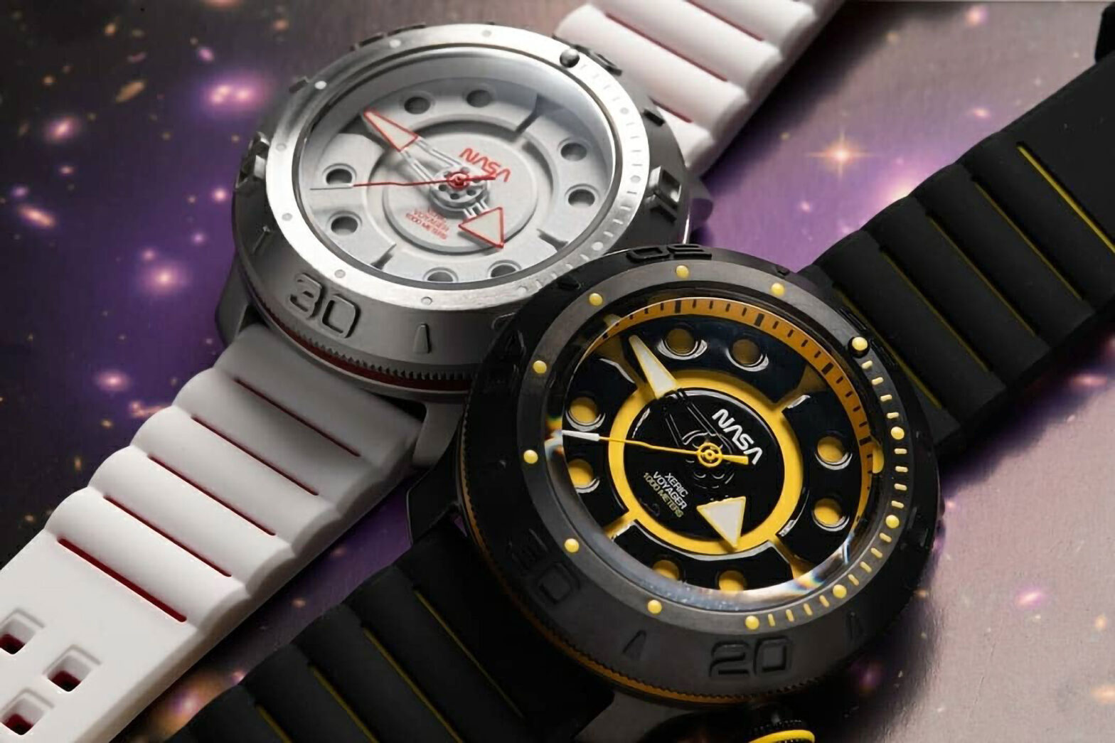 Xeric Pays Homage To NASA Voyager With This 100 ATM Dive Watch