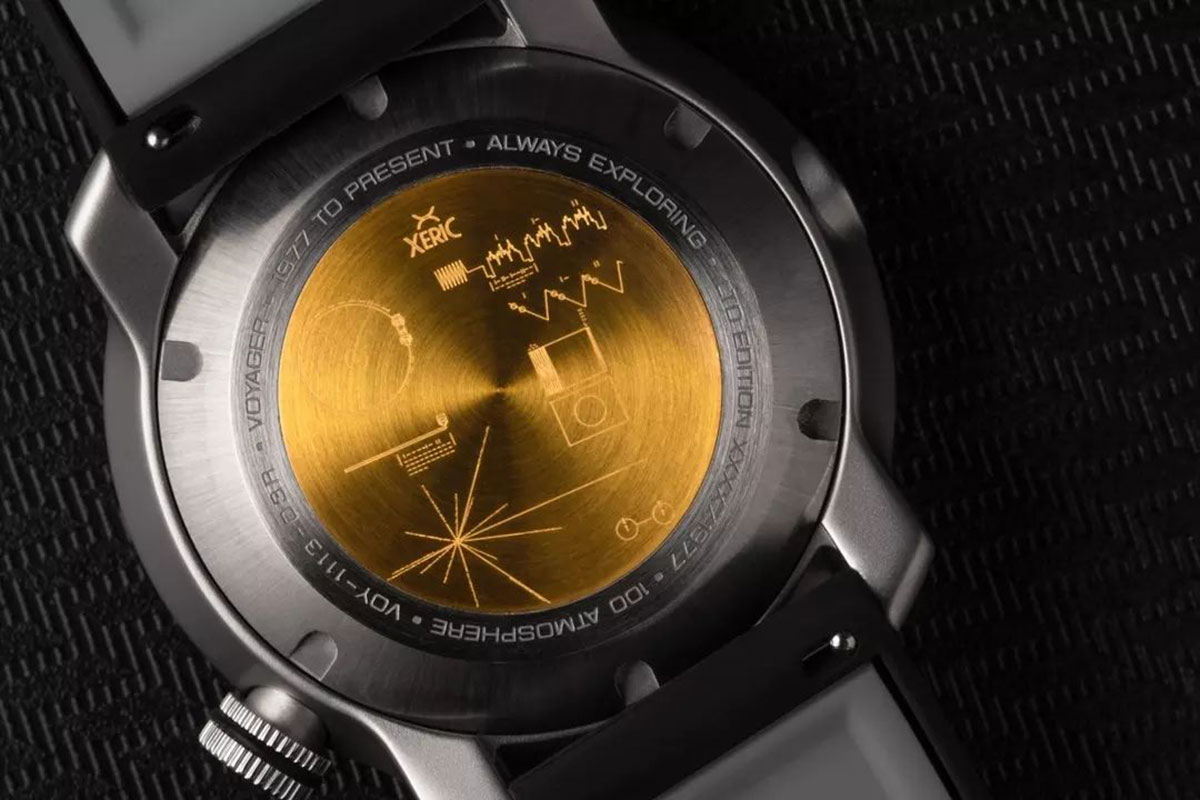 Xeric Pays Homage To NASA Voyager With This 100 ATM Dive Watch