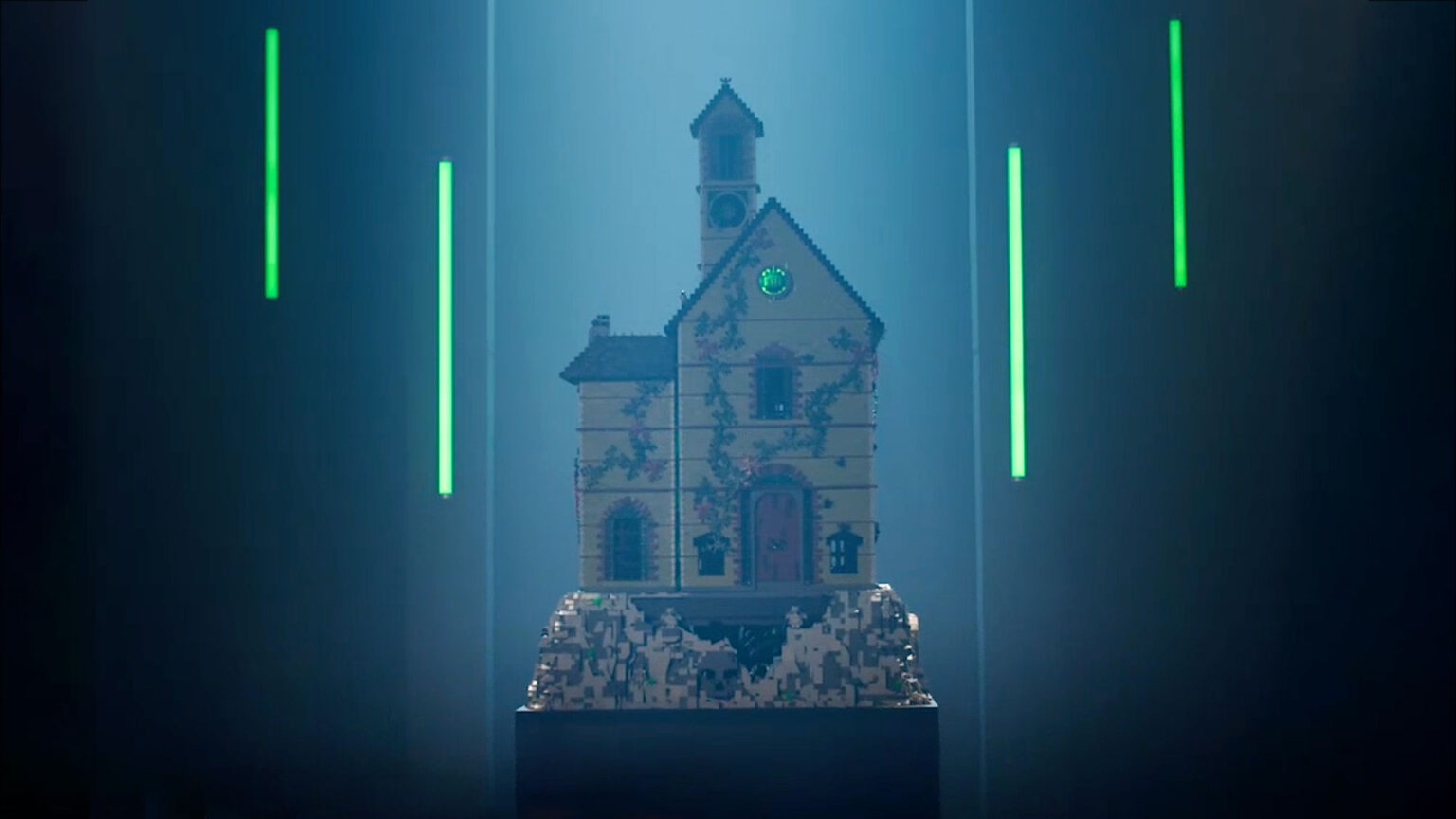 Custom Halloween-themed Gaming PC Has A Brick-built Horror Mansion PC ...
