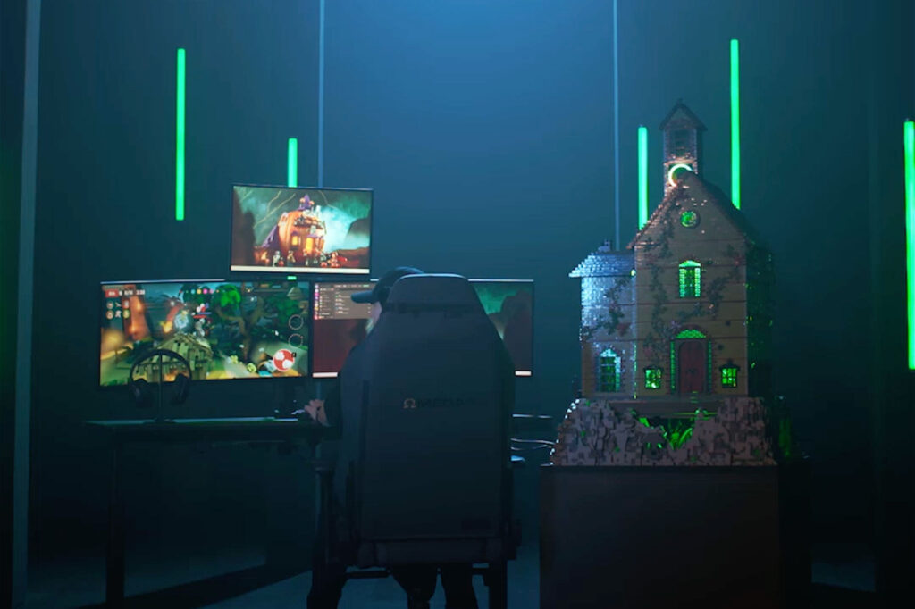 Custom Halloween-themed Gaming PC Has A Brick-built Horror Mansion PC ...