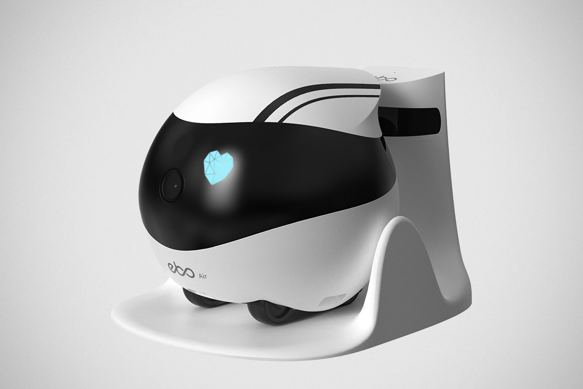Enabot EBO Air Is A Robot Companion For Cats And Humans