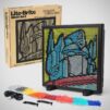 Lite-Brite Wall Art Transformers Edition: Lighted Wall Art For Fans Of ...