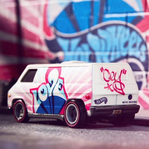 Hot Wheels Cey Adams “LOVE” 70’s Van Die-cast Collectible